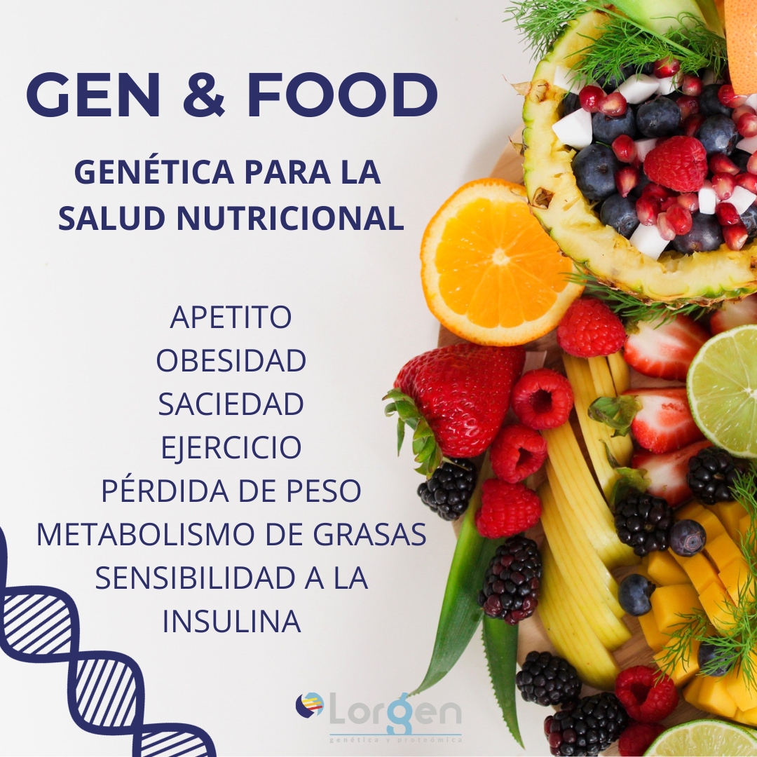 Test Nutrigenético Gen & Food - Lorgen